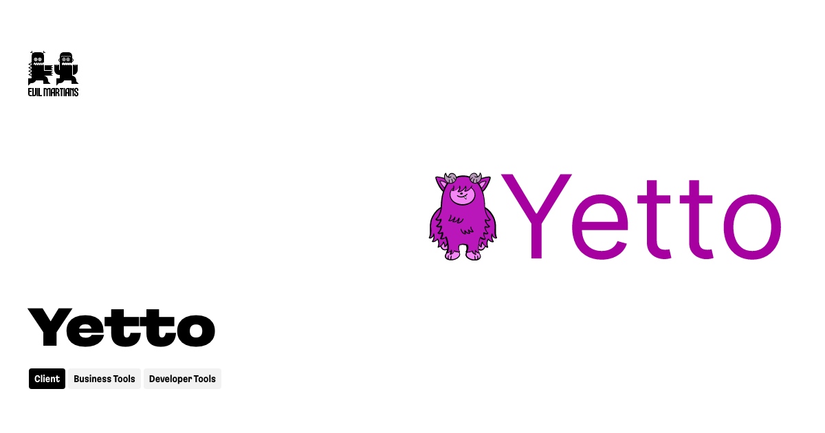 Yetto and Evil Martians