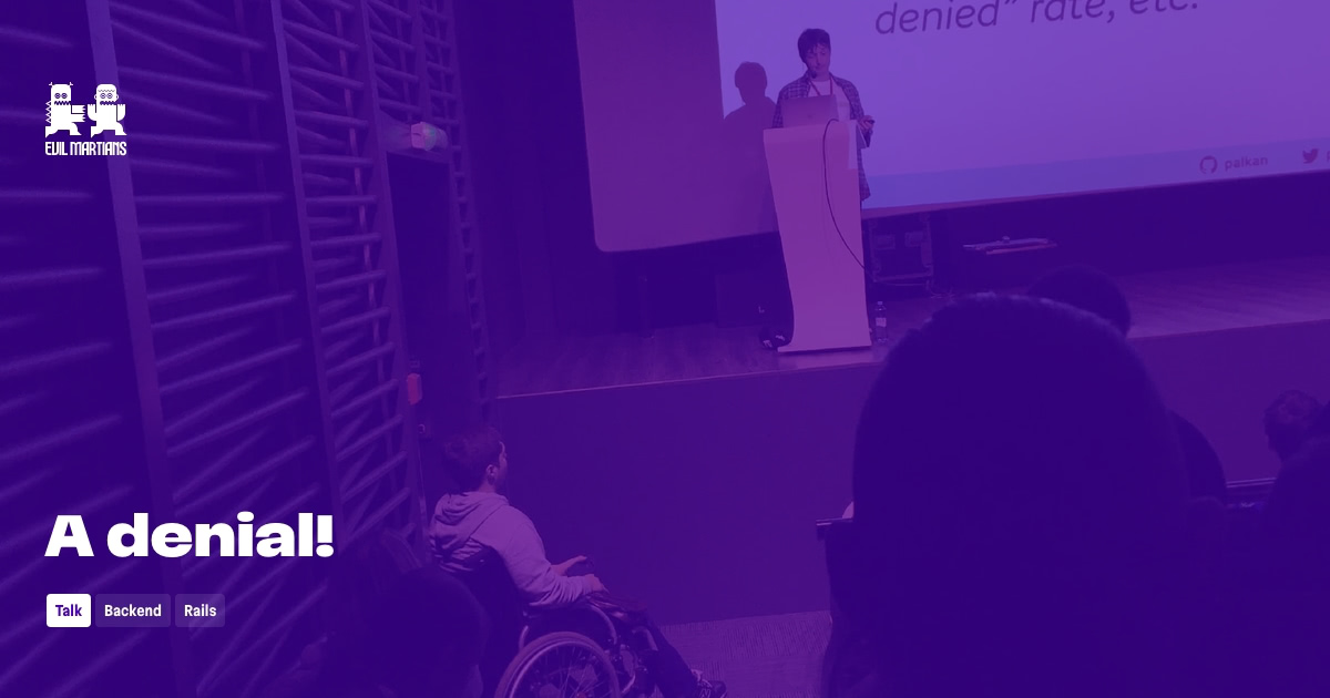 A denial! by Evil Martians