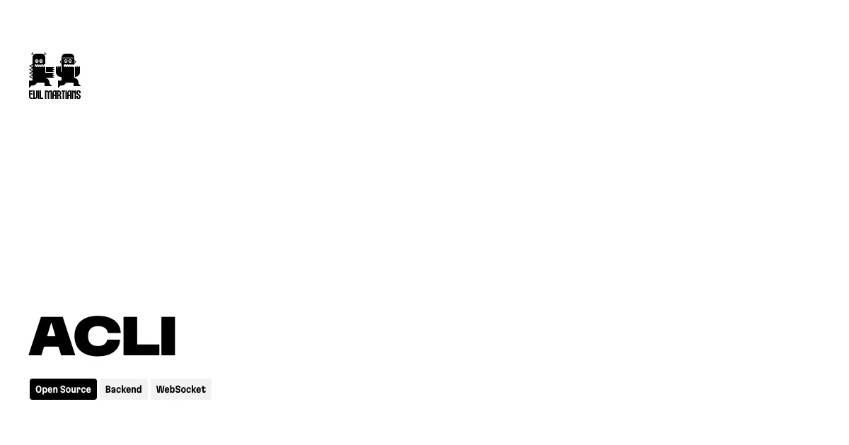 ACLI at Evil Martians