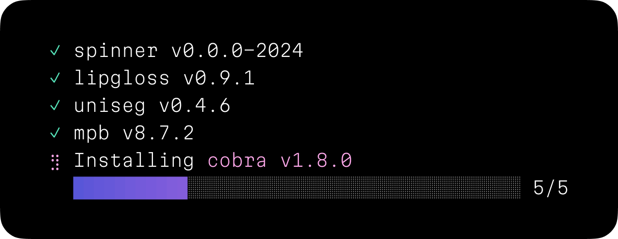 CLI UX best practices: 3 patterns for improving progress displays—Martian Chronicles, Evil ...
