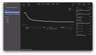 Object Detection with Create ML: training and demo app—Martian ...