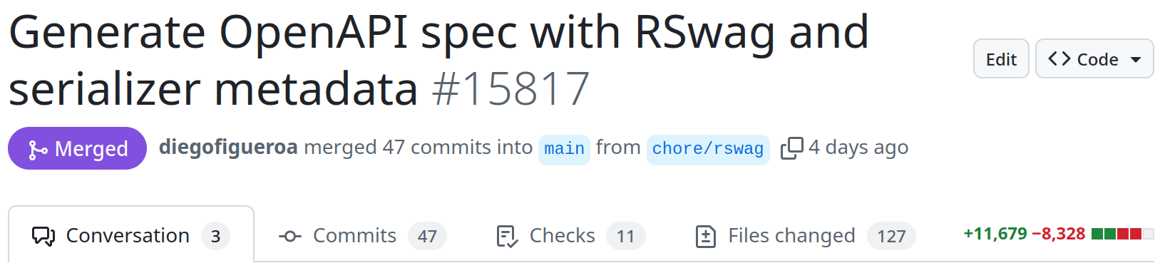 Let there be docs! Generating an OpenAPI schema across the Rails stack ... Let there be docs! Generating an OpenAPI schema across the Rails stack ...